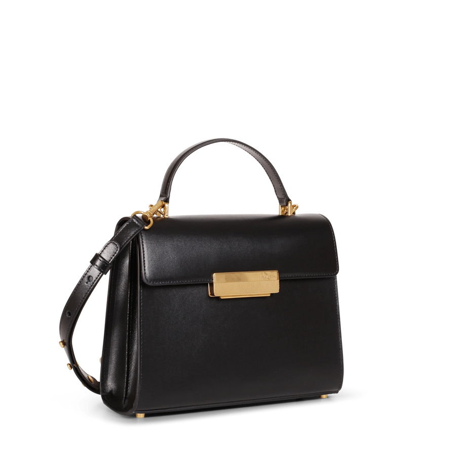 Capucine Gold Edition - Black Box Leather – Ateliers Auguste