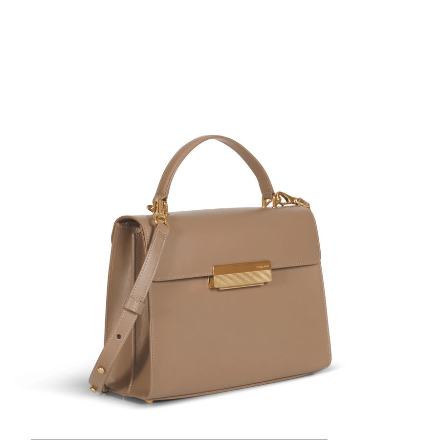 Capucine Gold Edition - Taupe Box Leather – Ateliers Auguste