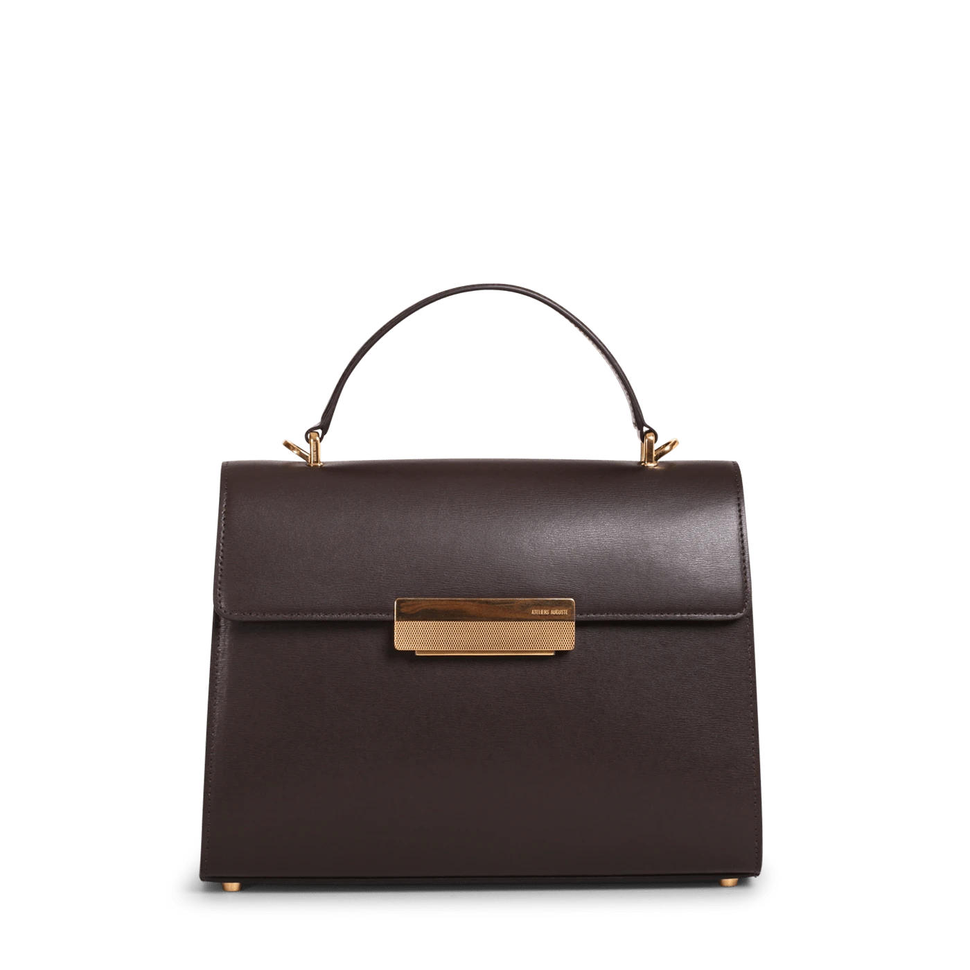 Capucine Gold Edition - Chocolate Box Leather – Ateliers Auguste