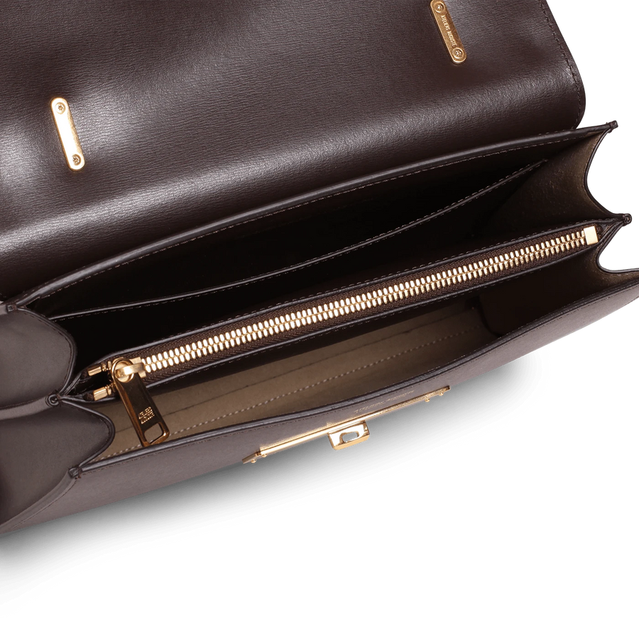 Capucine Gold Edition - Chocolate Box Leather – Ateliers Auguste