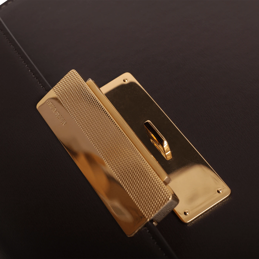 Capucine Gold Edition - Chocolate Box Leather – Ateliers Auguste