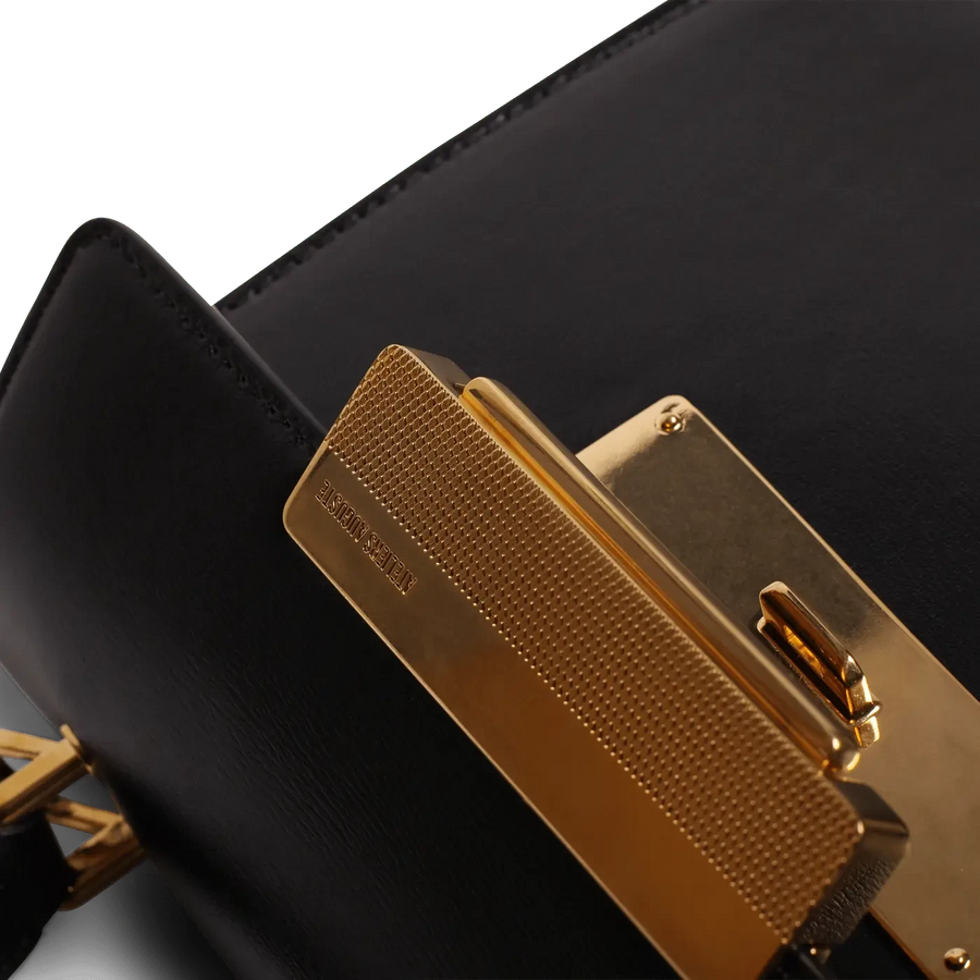 Capucine Gold Edition - Black Box Leather – Ateliers Auguste