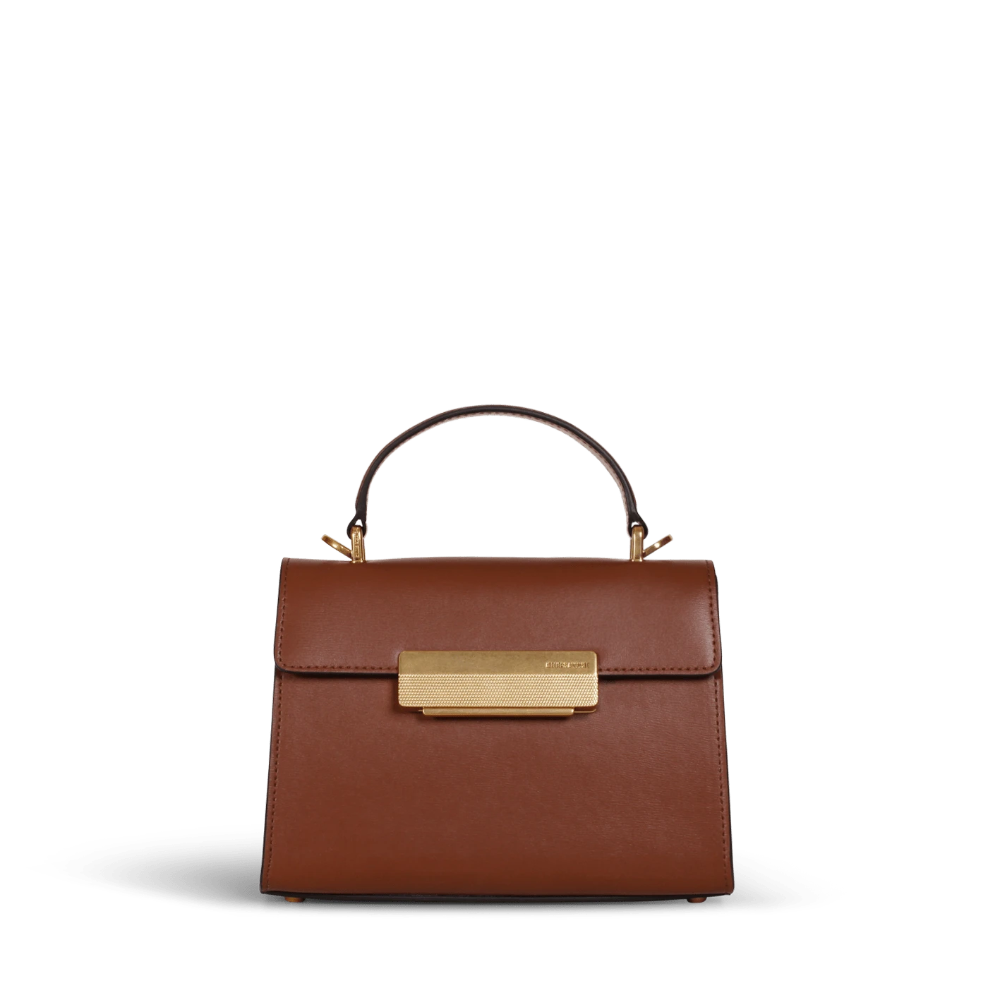 Mini Capucine Gold Edition - Tan Box Leather – Ateliers Auguste