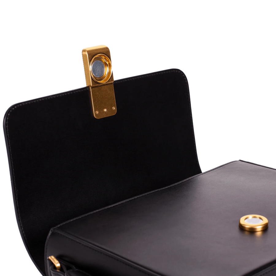 Monceau Gold Edition - Cuir Box Noir - Ateliers Auguste